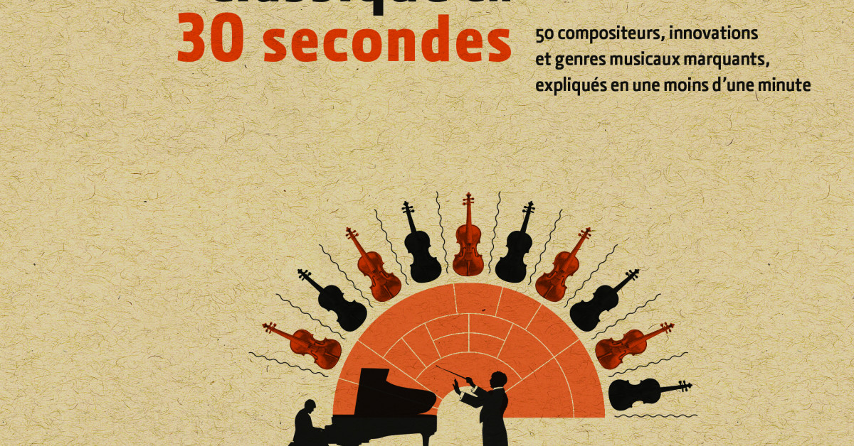 Musique classique en 30 secondes - Éditions Hurtubise