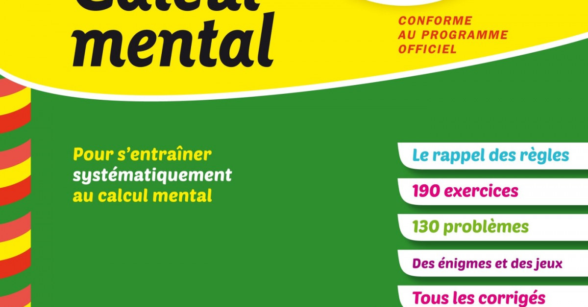 Chouette : Calcul mental, CE1 au CM2 (7-11 ans) - Distribution HMH
