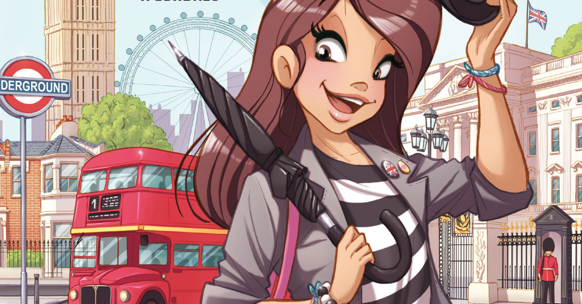 Juliette à Londres - La BD - Éditions Hurtubise