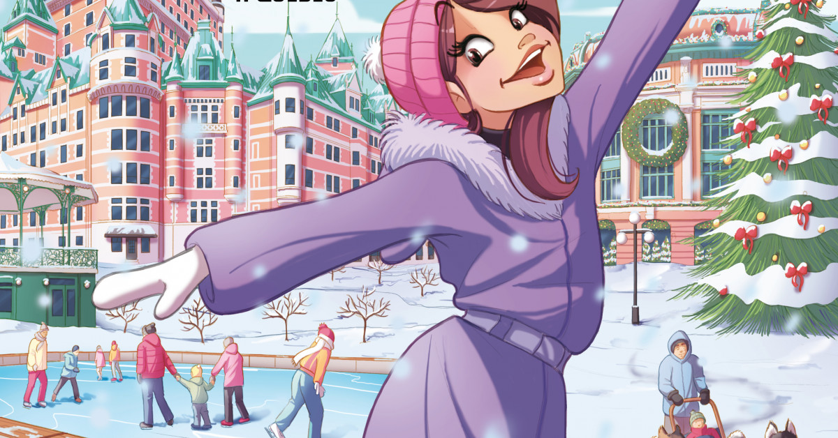 Juliette à Québec - La BD - Éditions Hurtubise