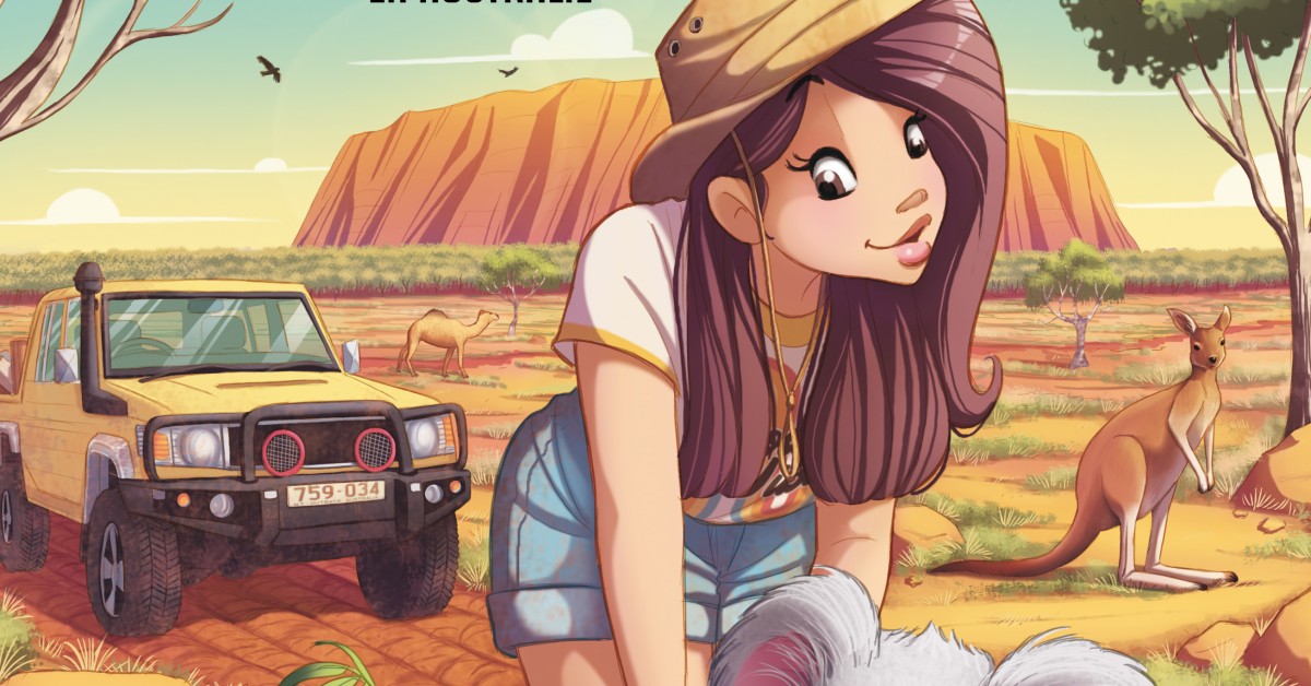 Juliette en Australie - La BD - Éditions Hurtubise