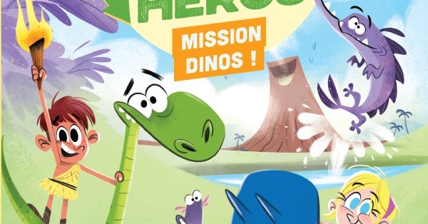 La classe dont tu es le héros : Mission dinos !, CP/CE1 (6-7 ans ...